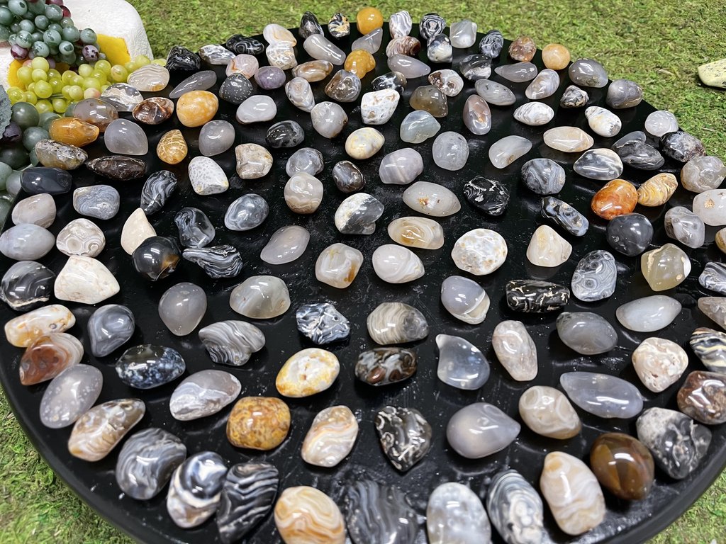 Natural Occo Agate Stones | Tumbled Oco Agate for Sale